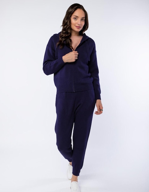 Pants regular Generra con cinta para mujer 1