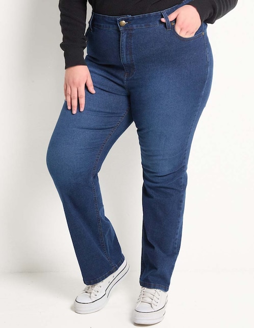 Jeans straight 365 Essential para mujer 1